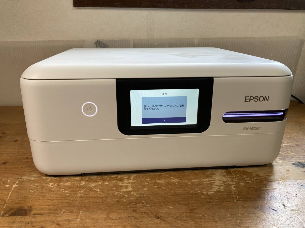 未使用？ EPSON エプソン A4 インクジェット プリンター 複合機 EW-M752T 92501ym エコタンク /【Buyee ...