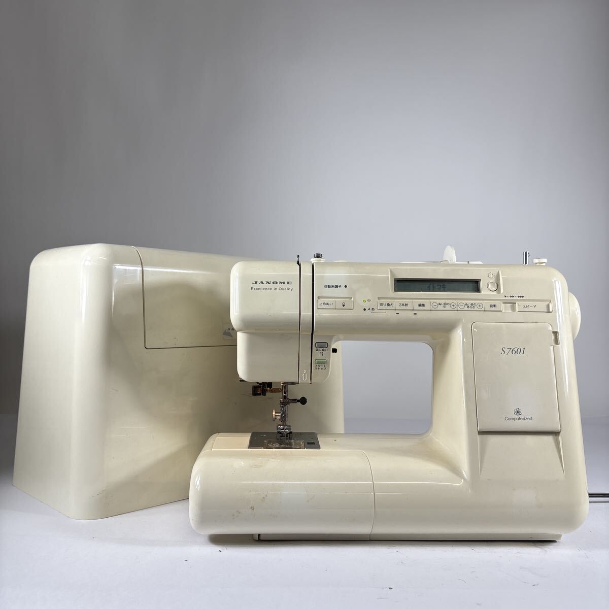 2502EL791 JANOME MODEL 829 ジャノメ ミシン コンピューターミシン 通電確認済み 動作未確認 現状品 /【Buyee ...