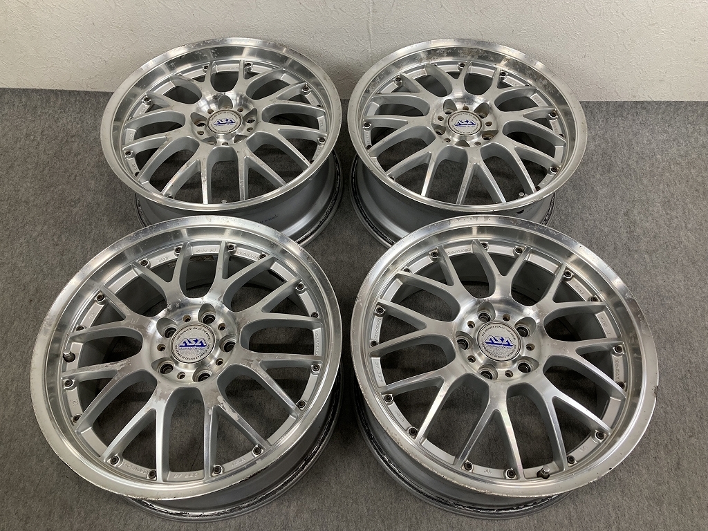 ASA REVOLUTION by BBS 18インチ 7.5J +48 PCD114.3 5H 4本セット (U1600) /【Buyee ...