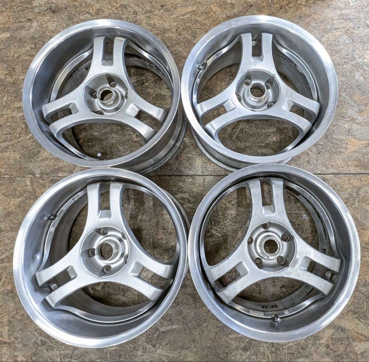 【希少！】スーパーアドバンレーシング SA3R 17インチ 9J＋22 PCD114.3 5穴 5H 絶版 当時物 シルビア スカイライン ...