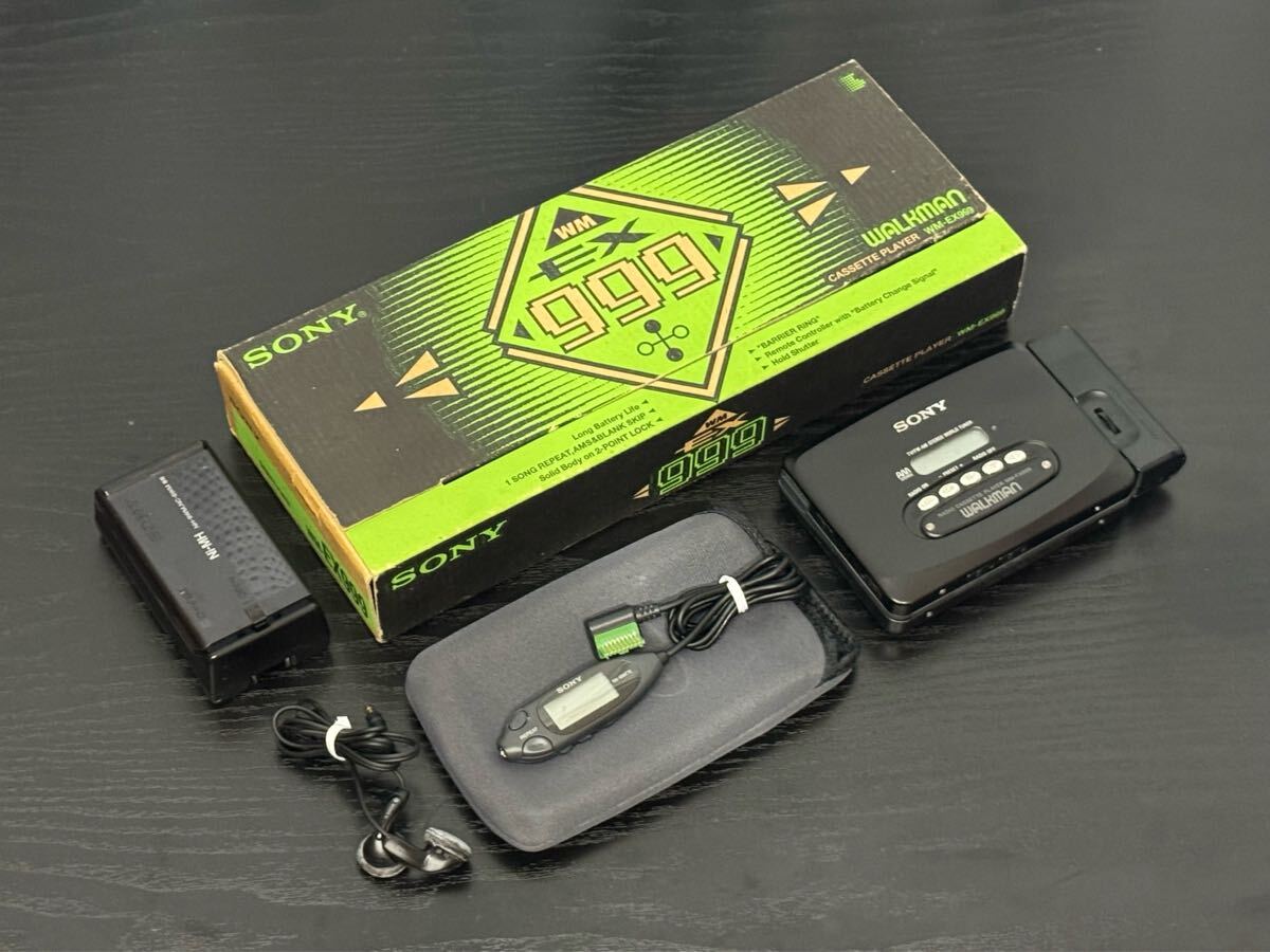 SONY/ソニー/WM-EX999(ブラック)/カセットプレーヤー/カセットウォークマン/WALKMAN/ /【Buyee】 Buyee ...