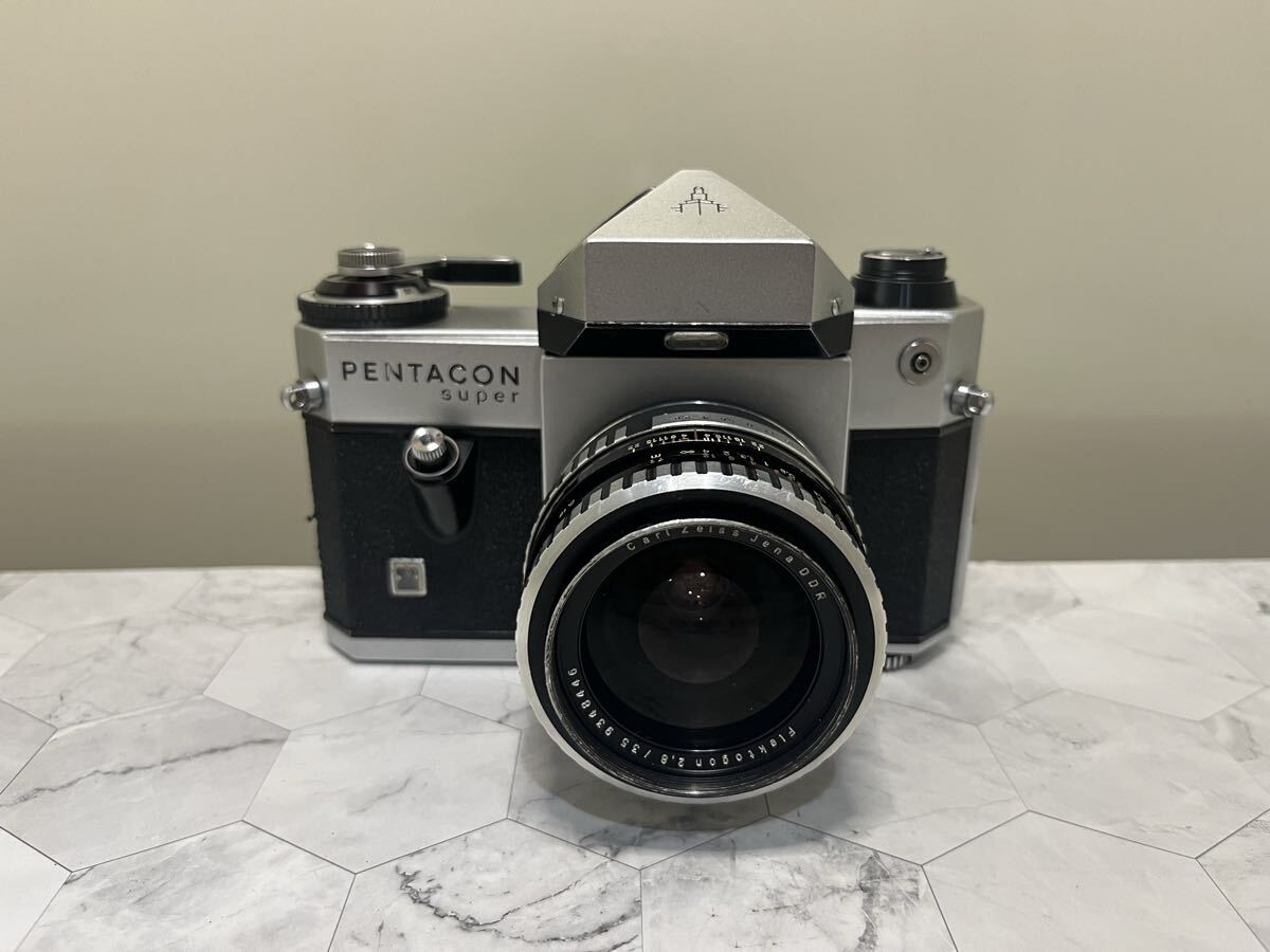 PENTACON SUPER Body ペンタコン スーパー カールツァイス フィルムカメラ 中判カメラ 希少 /【Buyee】 Buyee ...