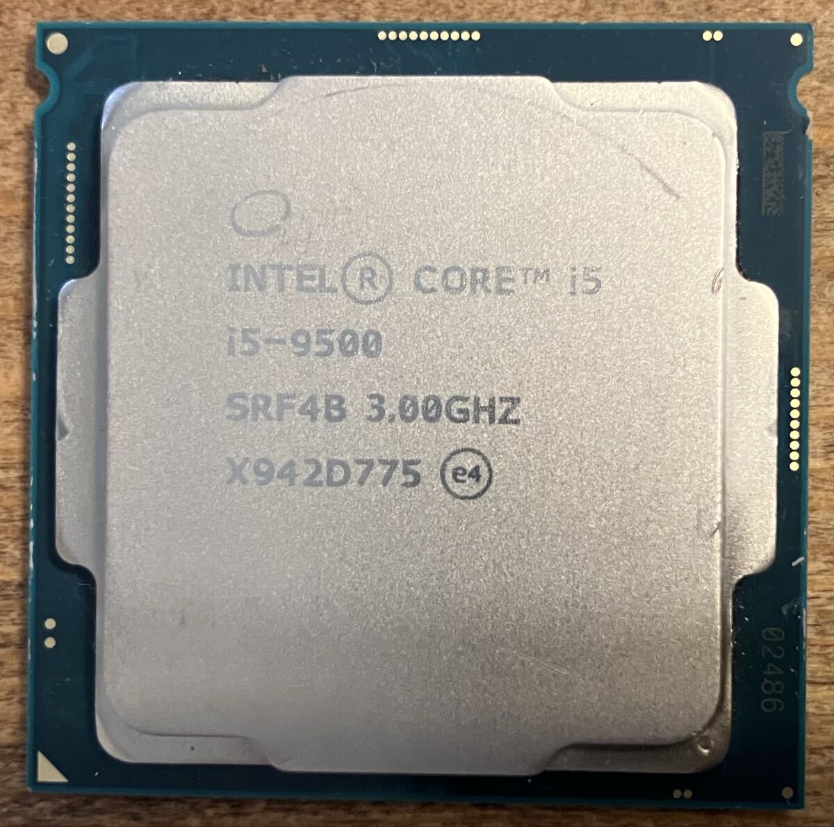Intel CPU Core i5 i5-9500 SRF4B 3.00GHz① /【Buyee】 Buyee - Japanese ...