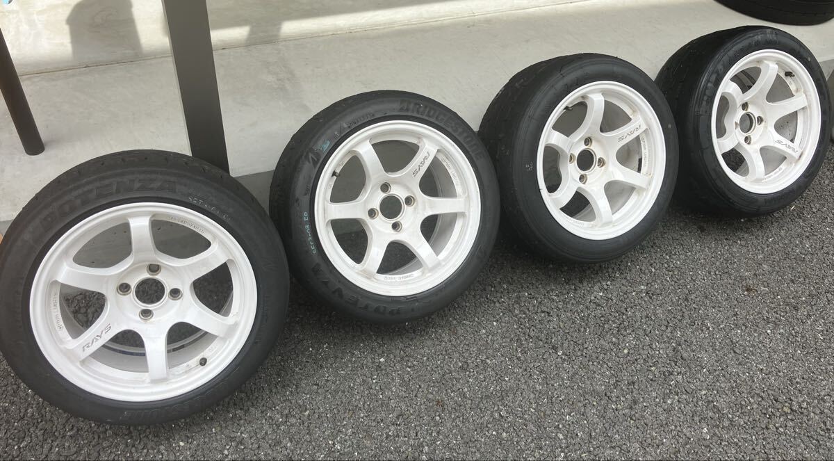 RAYS レイズ 57D MARK II 4本セット 15インチ8J ＋13 PCD100 4穴 ロードスター AE86等に ホイール ディープコンケーブ /【Buyee】 Buyee ...