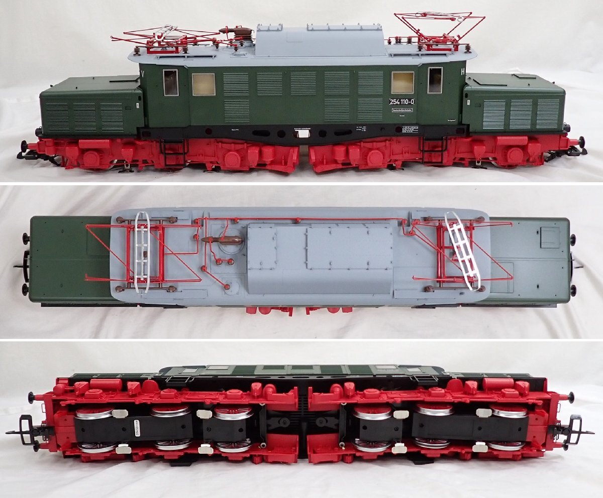 ★PIKO Gゲージ DR IV BR254 Crocodile Electric Locomotive モーター付き 電気機関車 ...