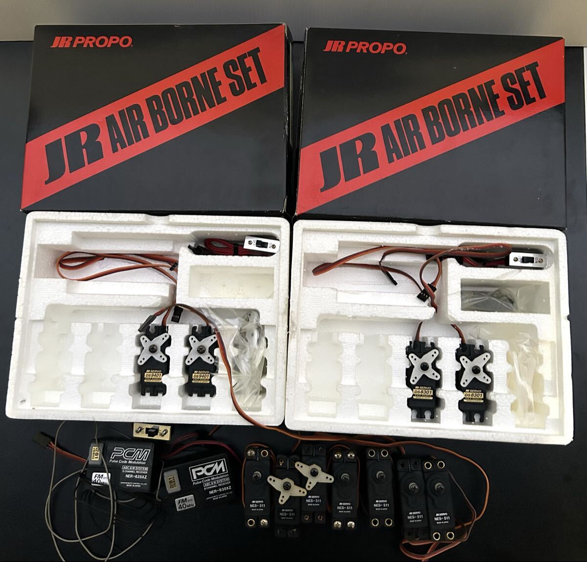 JR PROPO R900-9401 R800-8301 スイッチハーネス 受信機 JR SERVO NES-511/ PCM NER ...