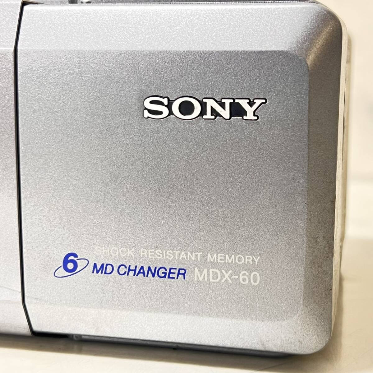 SONY MD CHANGER MDX-60 ソニー MDチェンジャー カー用品 オーディオ アクセサリー 【未チェック ジャンク 現状】管理 ...