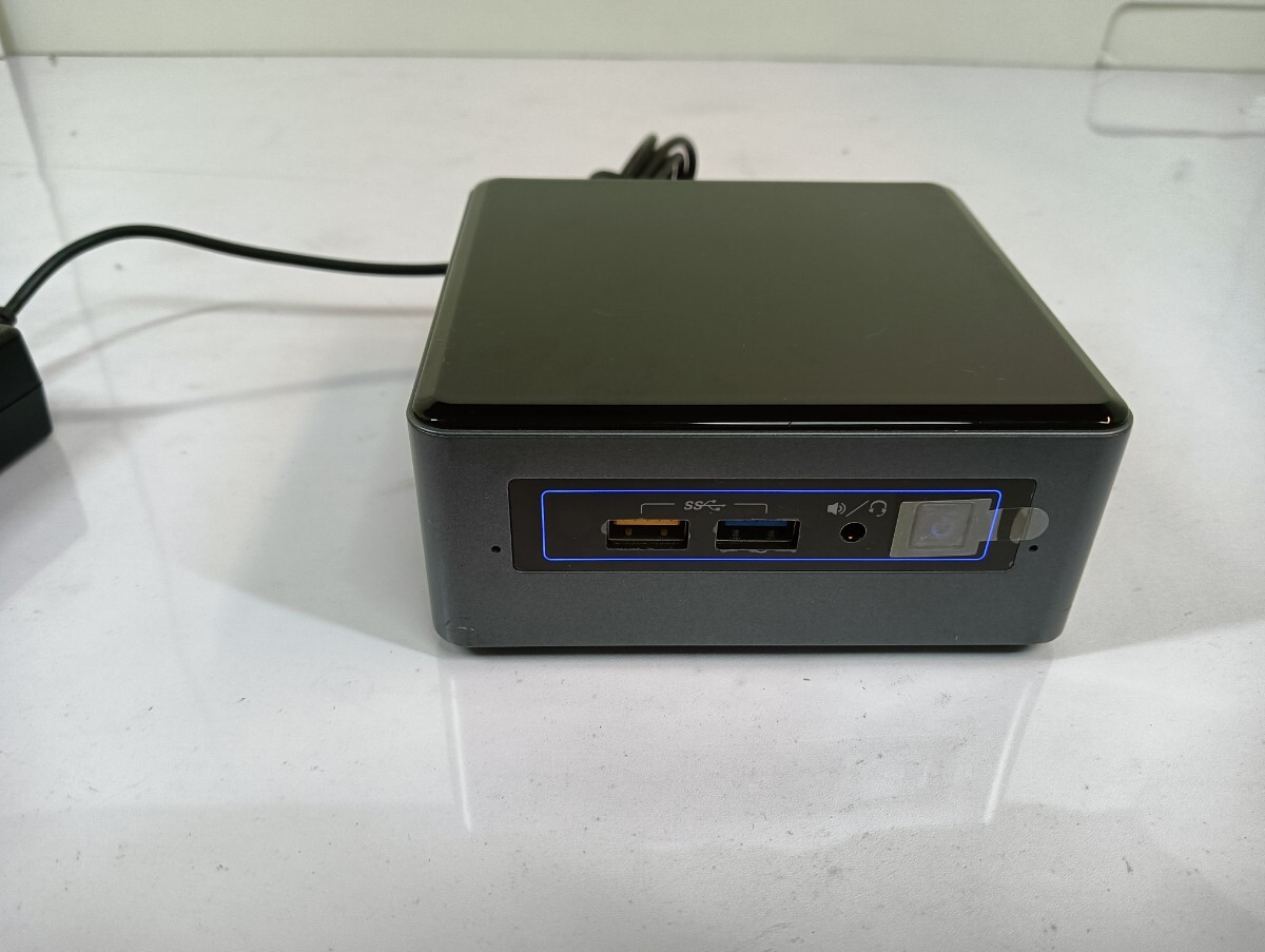 【通電のみ確認/ジャンク】Intel NUC Kit NUC6CAYH 超小型PC 本体 + ACアダプターセット 研究/部品取り等に♪ ...