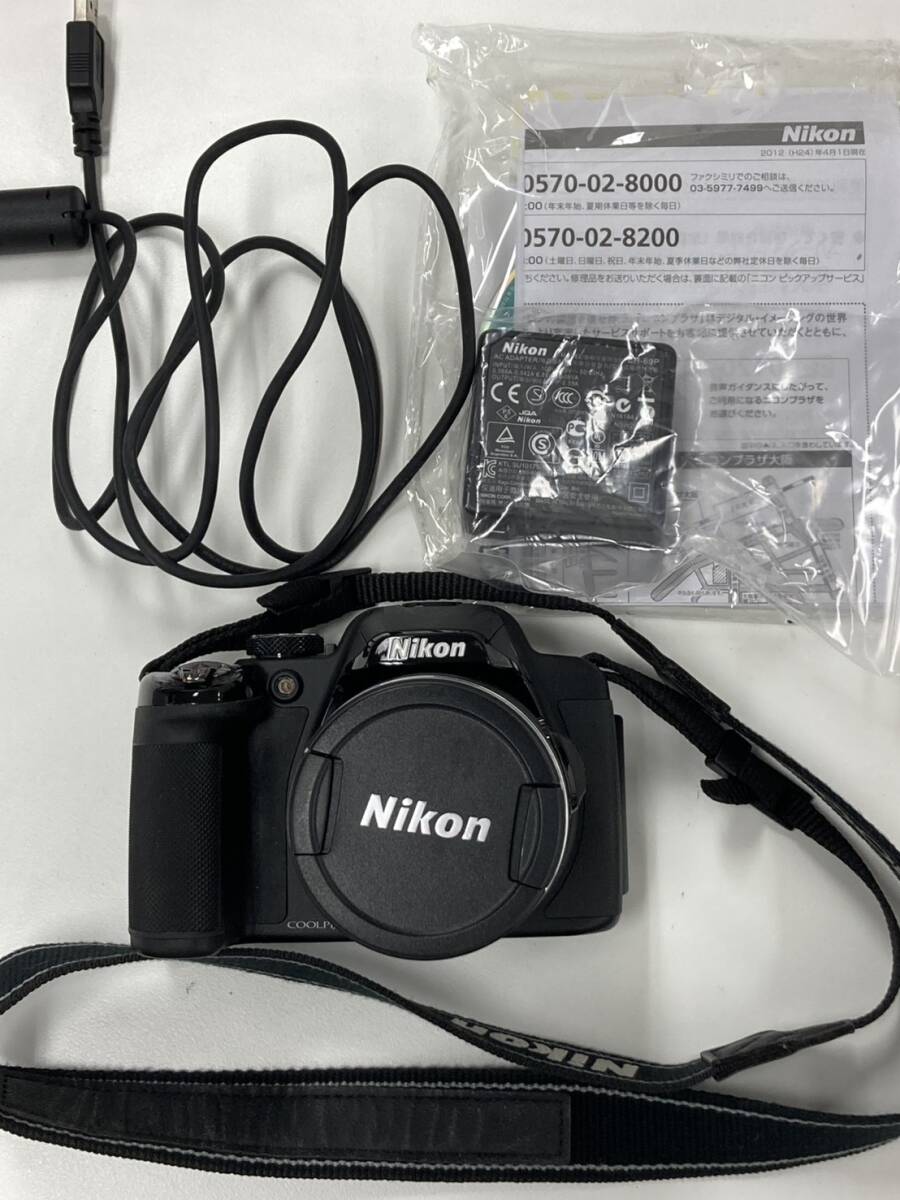 1円～ Nikon ニコン COOLPIX P520 コンパクトデジタルカメラ 高倍率 デジカメ コンデジ USBコード付 動作未確認品 ...