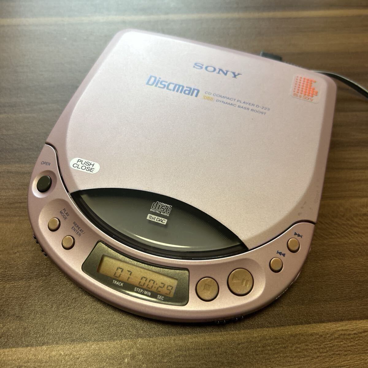 SONY Discman D-223レア色(ピンク)、純正ACアダプタ1台付き。中古品動作良好。 /【Buyee】 Buyee ...