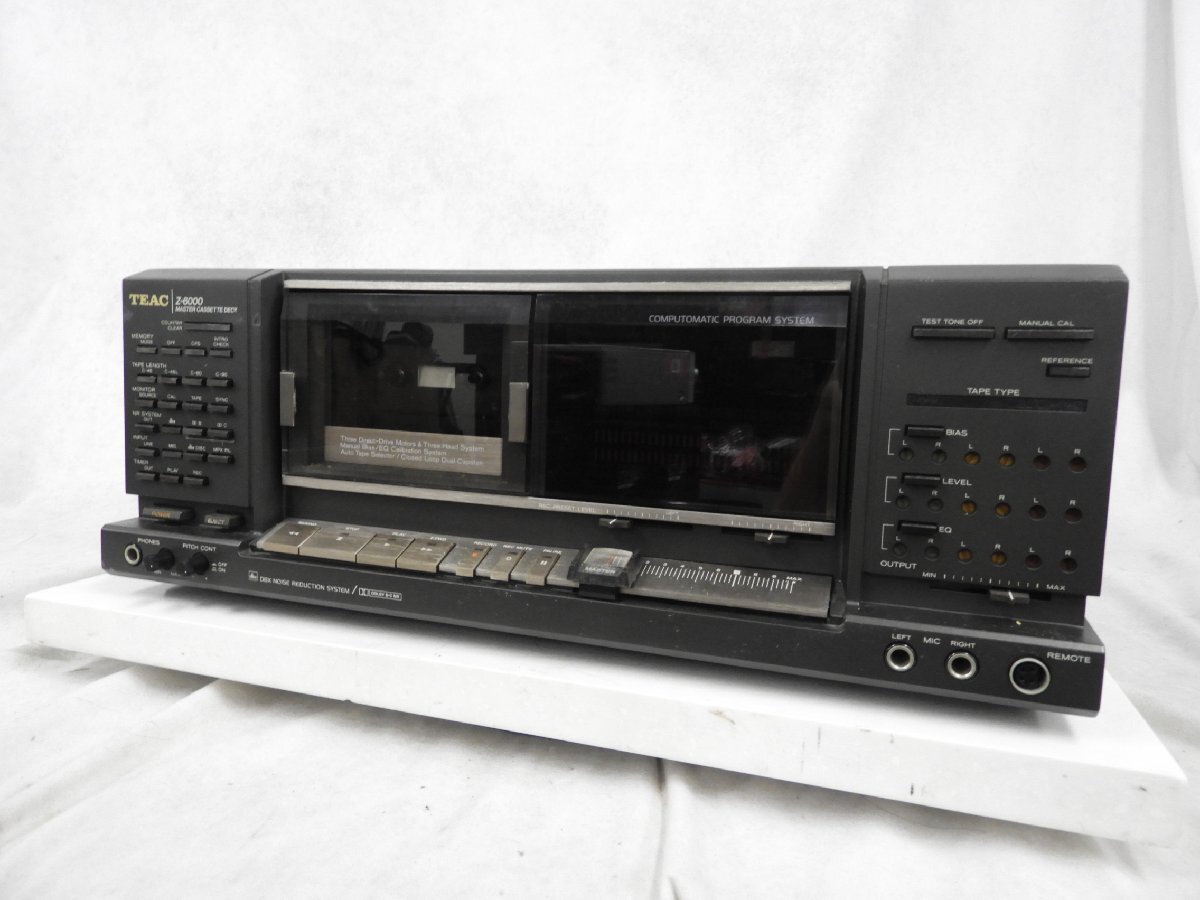 【J】TEAC Z-6000 カセットデッキ ティアック 3124406 /【Buyee】 Buyee - Japanese Proxy ...