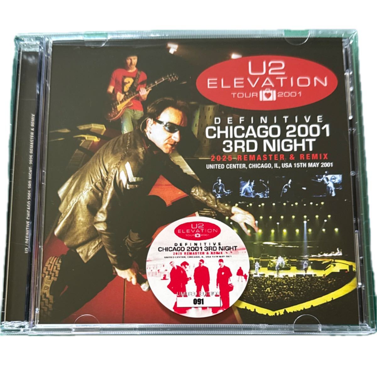 U2 Definitive CHICAGO 2001 3rd Night 2025 Remaster & Remix /【Buyee ...