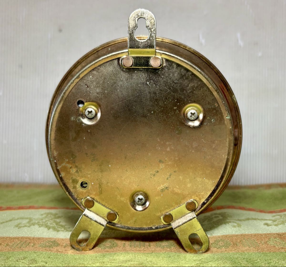 ★ 昭和レトロ 気圧計 BAROMETER バロメーター 船舶用 直径約14cm /【Buyee】