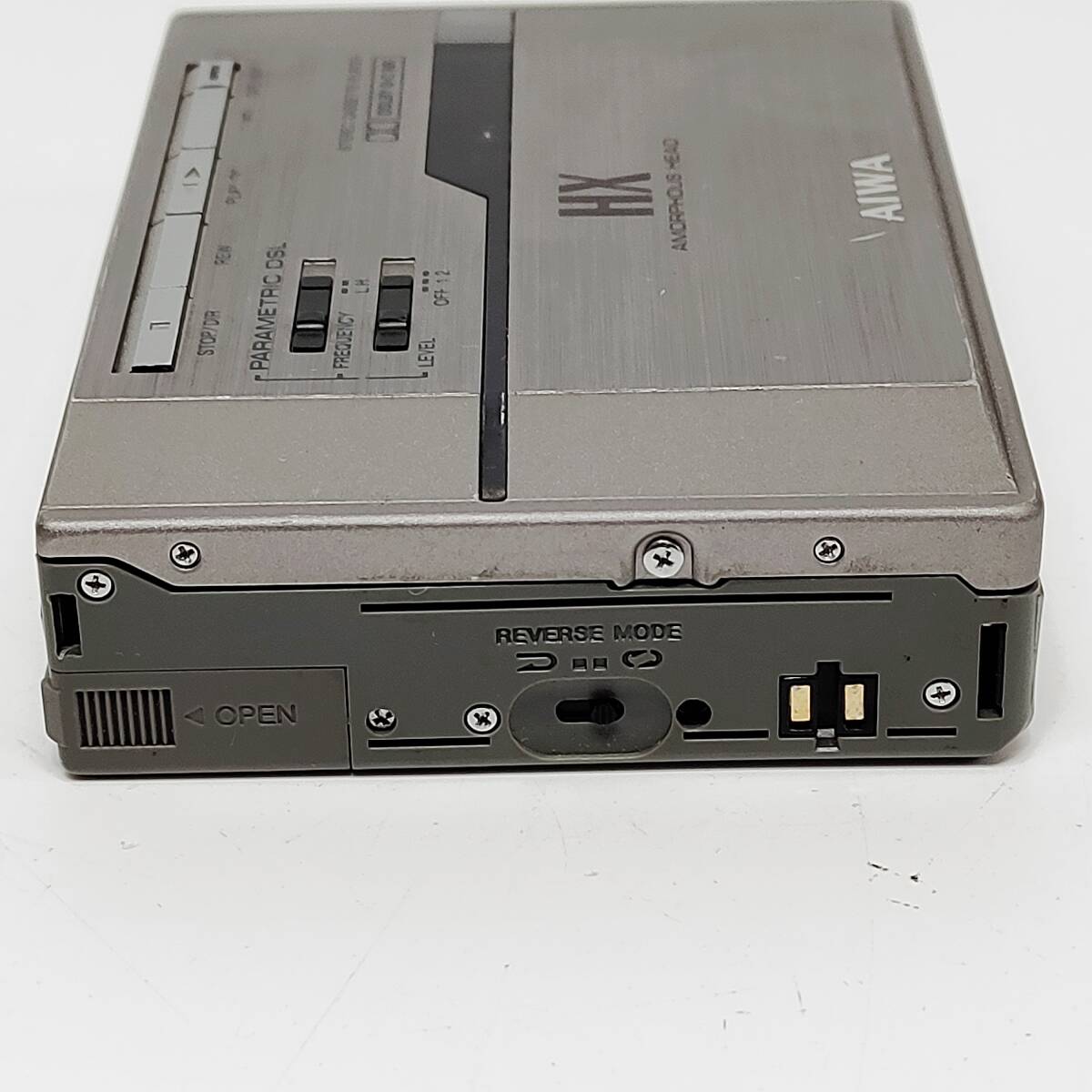 希少 アイワ HS-PX30 ステレオカセットプレーヤー AIWA シルバー レア ポータブル 当時物 昭和レトロ HX AMORPHOUS ...