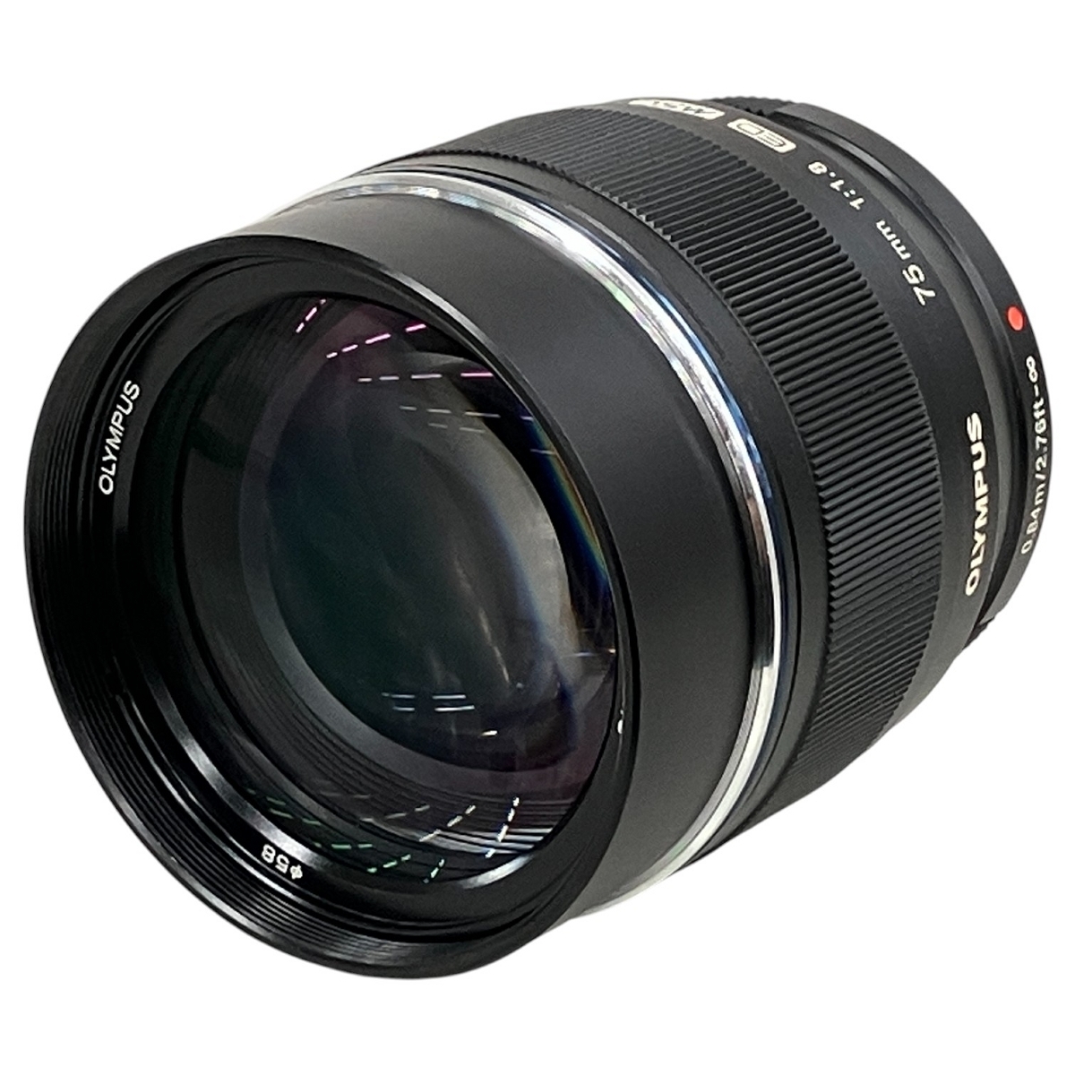 OLYMPUS オリンパス M.ZUIKO DIGITAL 75mm 1.8 ED MSC マクロ カメラ レンズ ジャンク ...