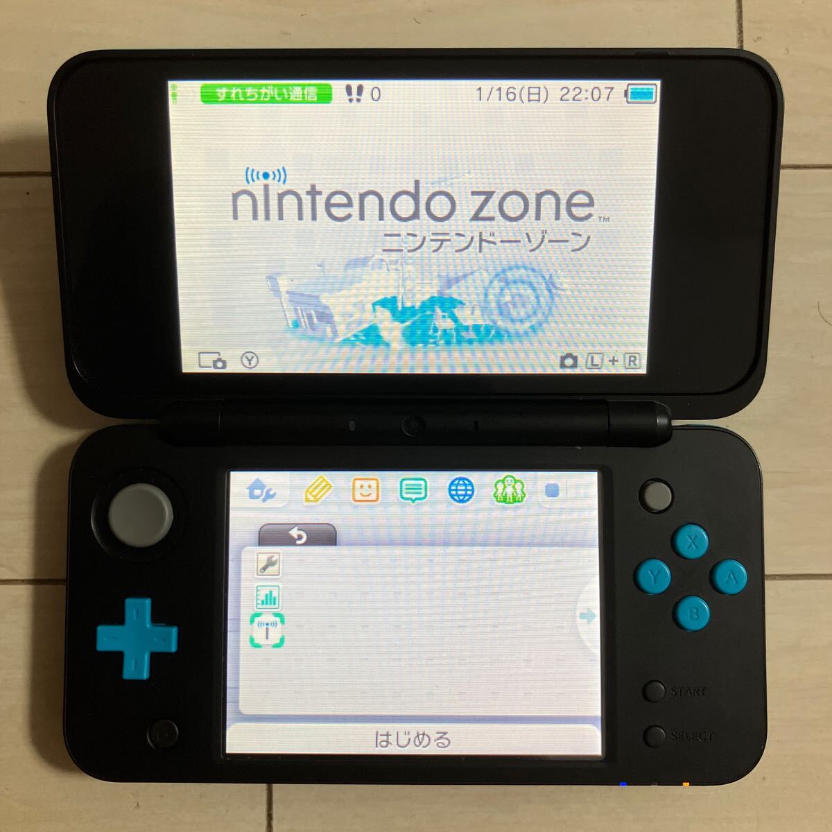 Nintendo NEW 2DS LL JAN-001 本体 動作品 初期化 任天堂 ニンテンドー ニュー ツーディーエス エルエル DS ...