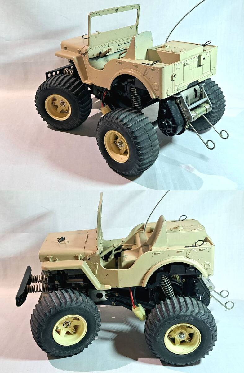 ★TAMIYA RCC WILD WILLY Willys M38 前期型★ワイルドウィリー/ワイルドウィリスM38★当時もの1/10電動 ...
