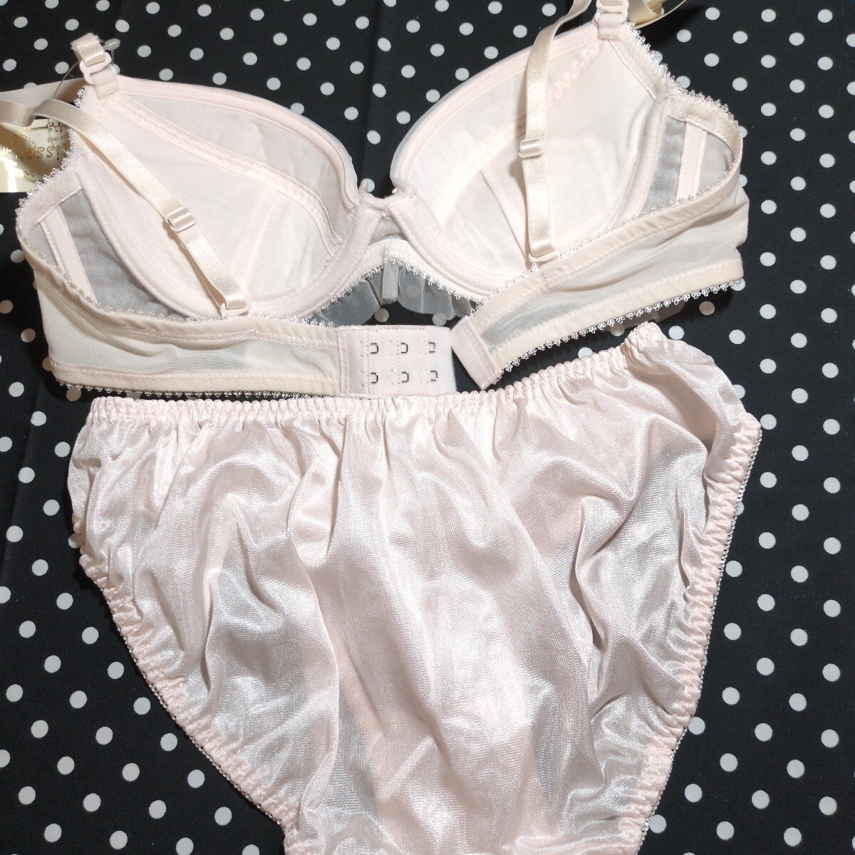 B70☆M ティーンズ向け ケーキみたいなブラ☆パンティ キラキラゴールドラメ刺繍 cuteレース ほんのりピンク /【Buyee】 Buyee - Japanese Proxy ...