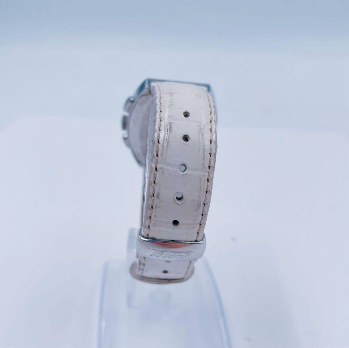 10F113 TISSOT ティソ 腕時計 Z193 クロノグラフ 白文字盤 純正革ベルト クォーツ サイズ写真にて /【Buyee】 Buyee - Japanese Proxy ...