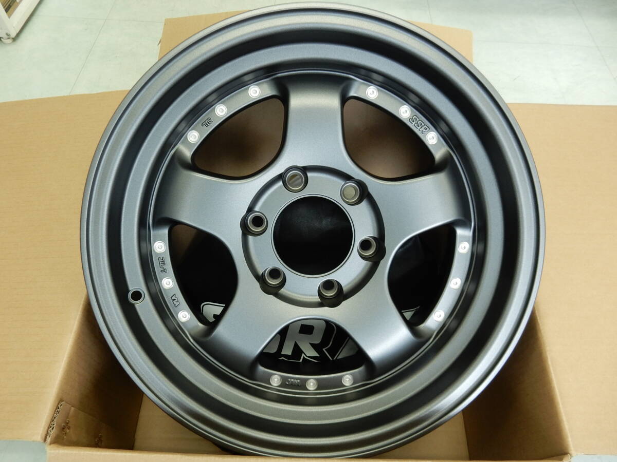 新品未使用品 TANABE タナベ SSR DEVIDE SP1 Trail 17×8.5J ±0 139.7 6H フラットガンメタ 4本 ...