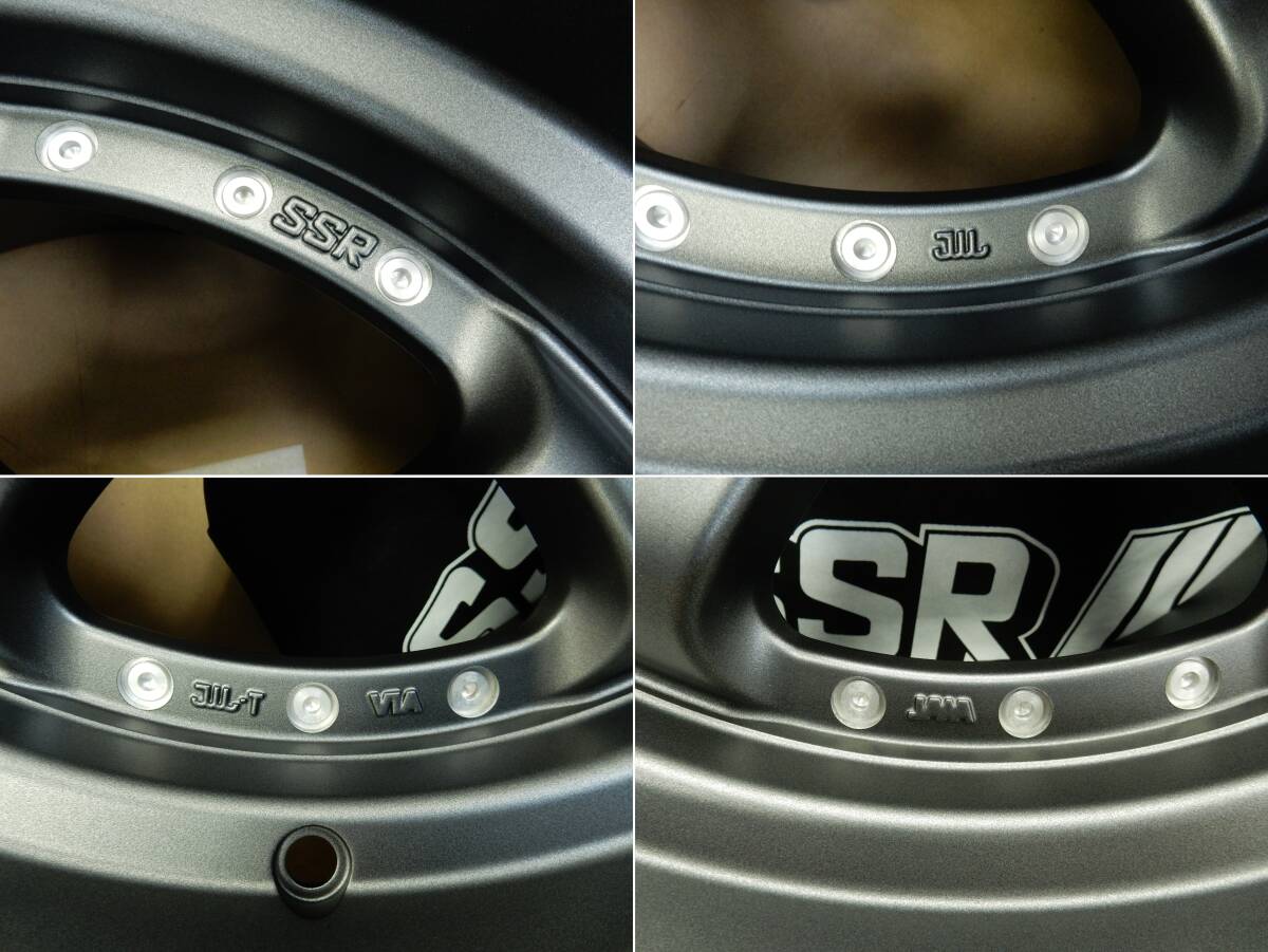 新品未使用品 TANABE タナベ SSR DEVIDE SP1 Trail 17×8.5J ±0 139.7 6H フラットガンメタ 4本 ...