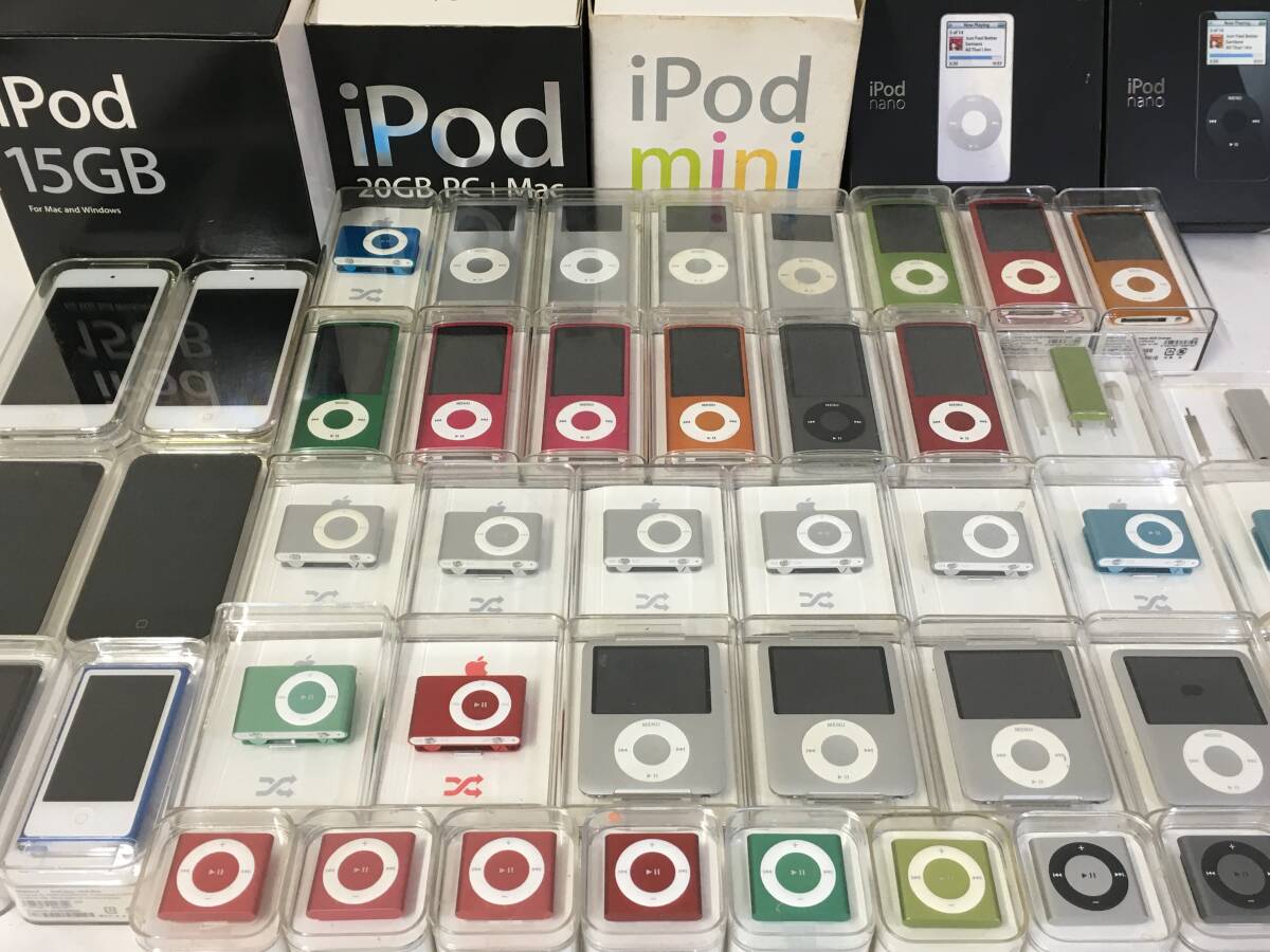 C869 Apple アップル iPod アイポッド 箱付き 50台 まとめ売り iPod classic touch nano ...
