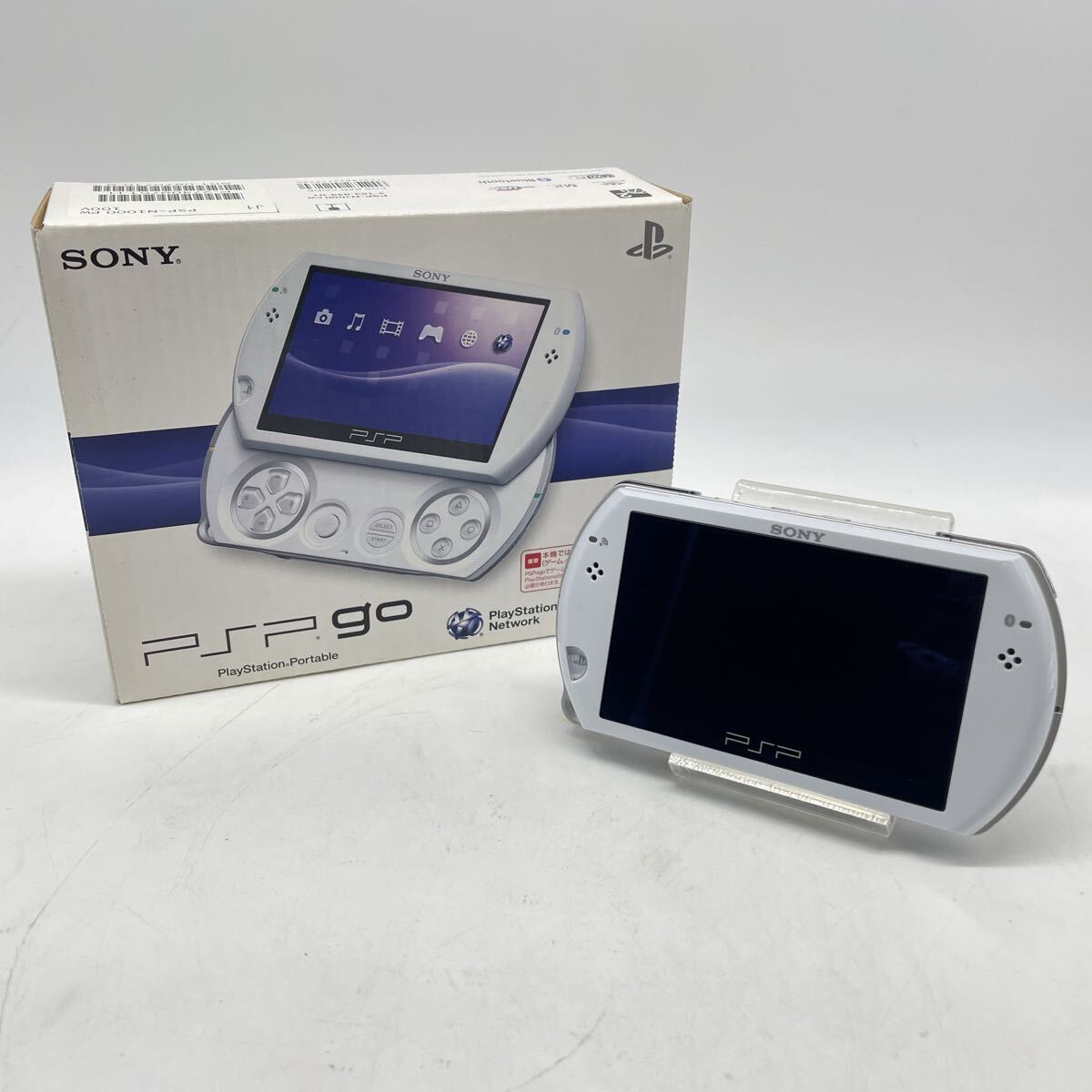 SONY PSP go PSP-N1000 PlayStation Portable ソニー プレイステーションポータブル プレステ ホワイト ...