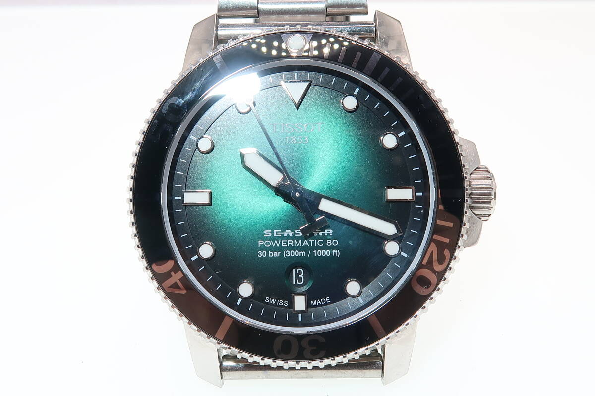 TISSOT ティソ SEASTAR シースター 1000 パワーマティック80 T120407A 腕時計 自動巻き メンズ☆★ ...