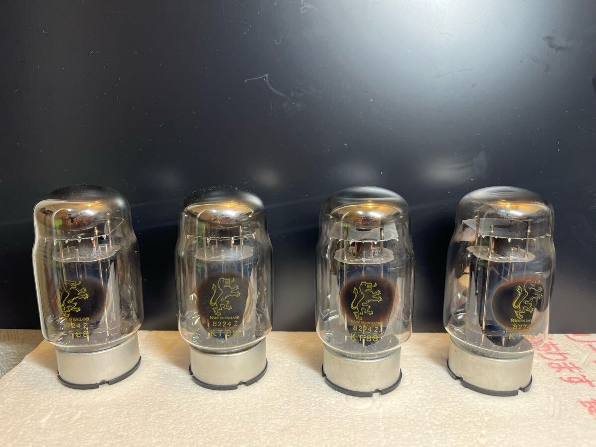 GOLD LION KT88 / ゴールドライオン KT88 真空管 Made In England 8224Z ・ 4本 セット。（中古品）導通と動作確認済み。 /【Buyee】 Buyee ...