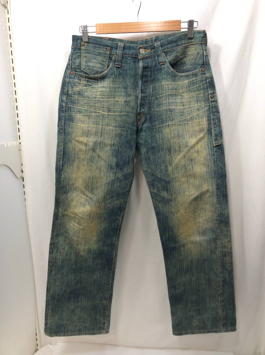 SUGAR CANE ジーンズ W31 メンズ デニムパンツ ヴィンテージブルー EDO AI DENIM シュガーケーン E49i2 ...