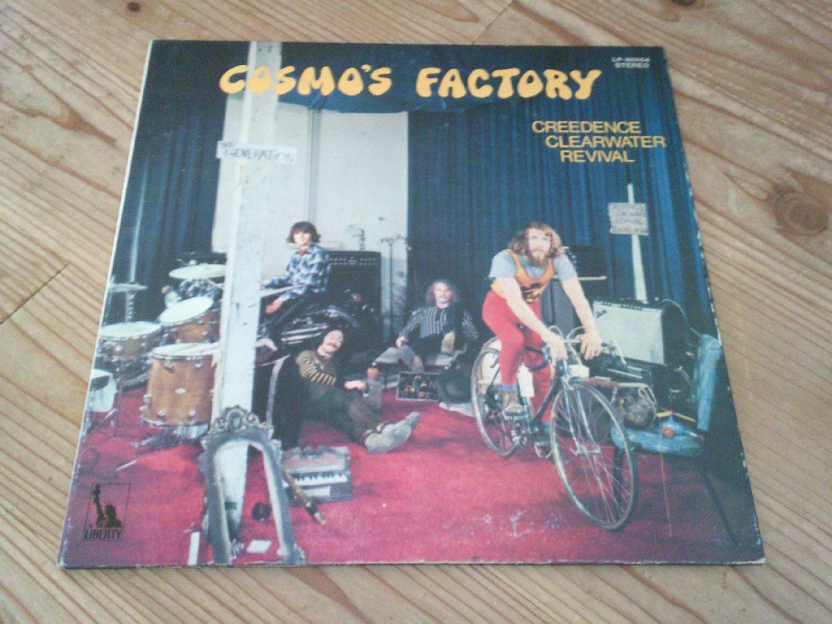 LP：CREEDENCE CLEARWATER REVIVAL COSMO'S FACTORY CCR コスモズ・ファクトリー クリーデンス ...