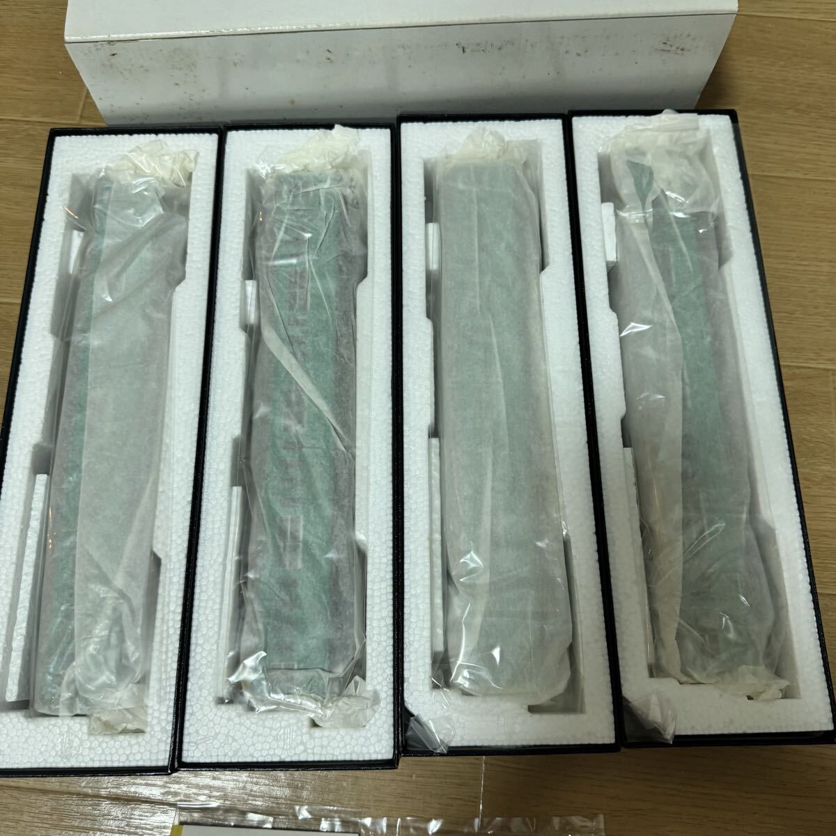 当時品 新品未使用 KTM HOゲージ カツミ 鉄道模型 103系通勤電車 完成品ショールームオリジナル エメラルドグリーンクハ103.102 ...