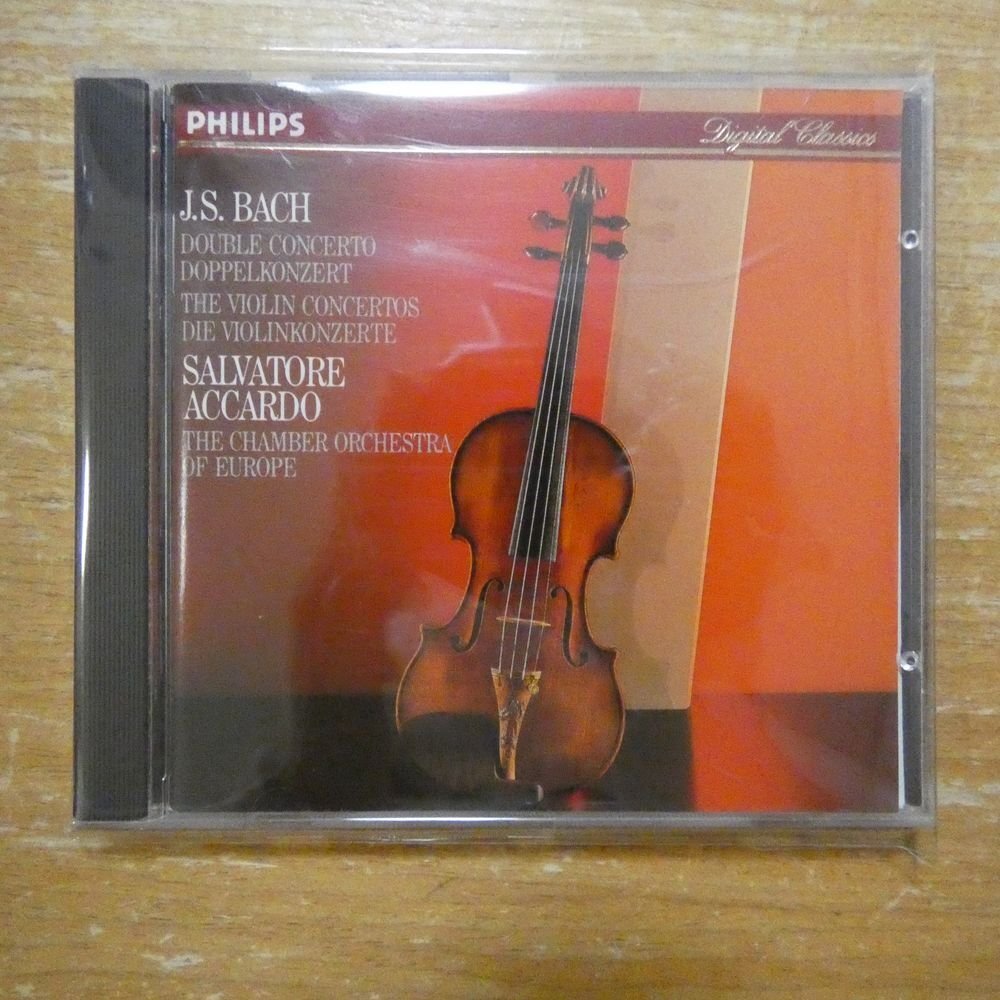 028941641328;【CD/西独盤/蒸着仕様】ACCARDO / BACH:THE VIOLIN CONCERTOS(4164132 ...