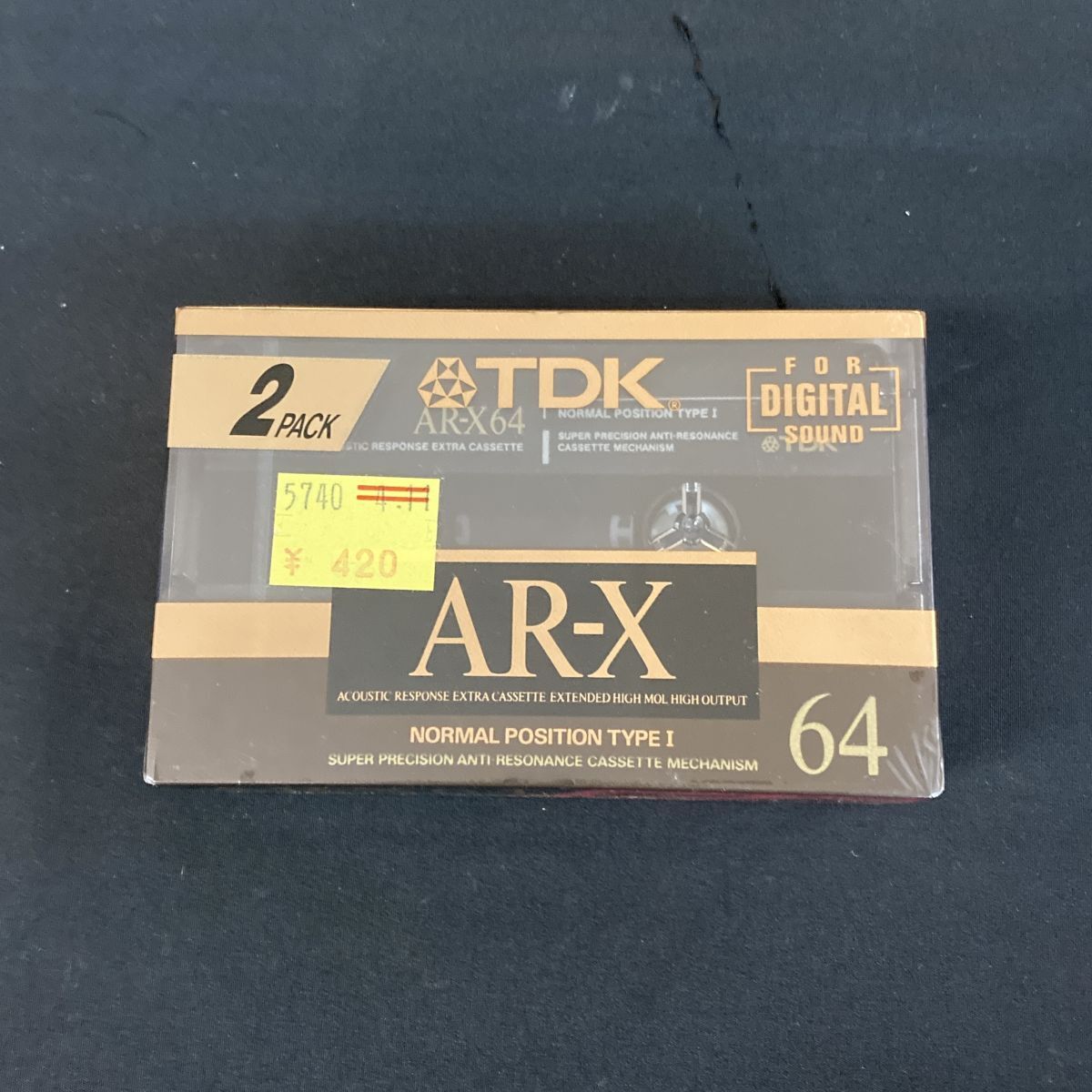 DKc159D08 未開封 TDK AR-X 40/46/50/54/60/64 カセットテープ ノーマルポジションタイプ SP-ARメカニズム AR-X60M AR-X64X2M まとめ ...