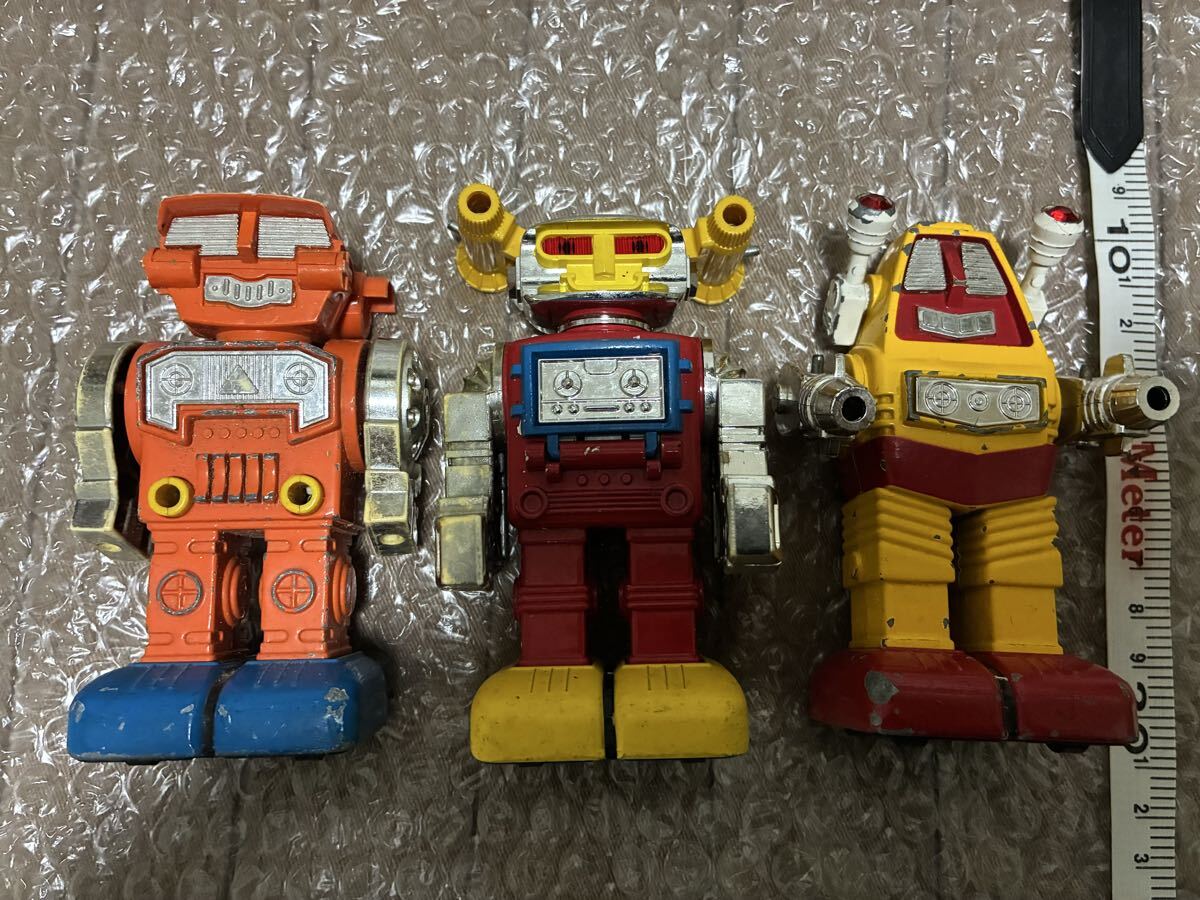 ヨネザワ ZnDc合金 3体 検) タカトク クローバー ブルマァク タカラ ポピー ガンダム ソフビ 超合金 ポピー ゲッター ...