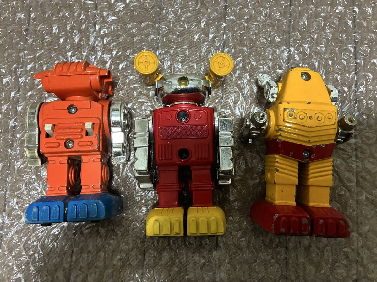 ヨネザワ ZnDc合金 3体 検) タカトク クローバー ブルマァク タカラ ポピー ガンダム ソフビ 超合金 ポピー ゲッター ...