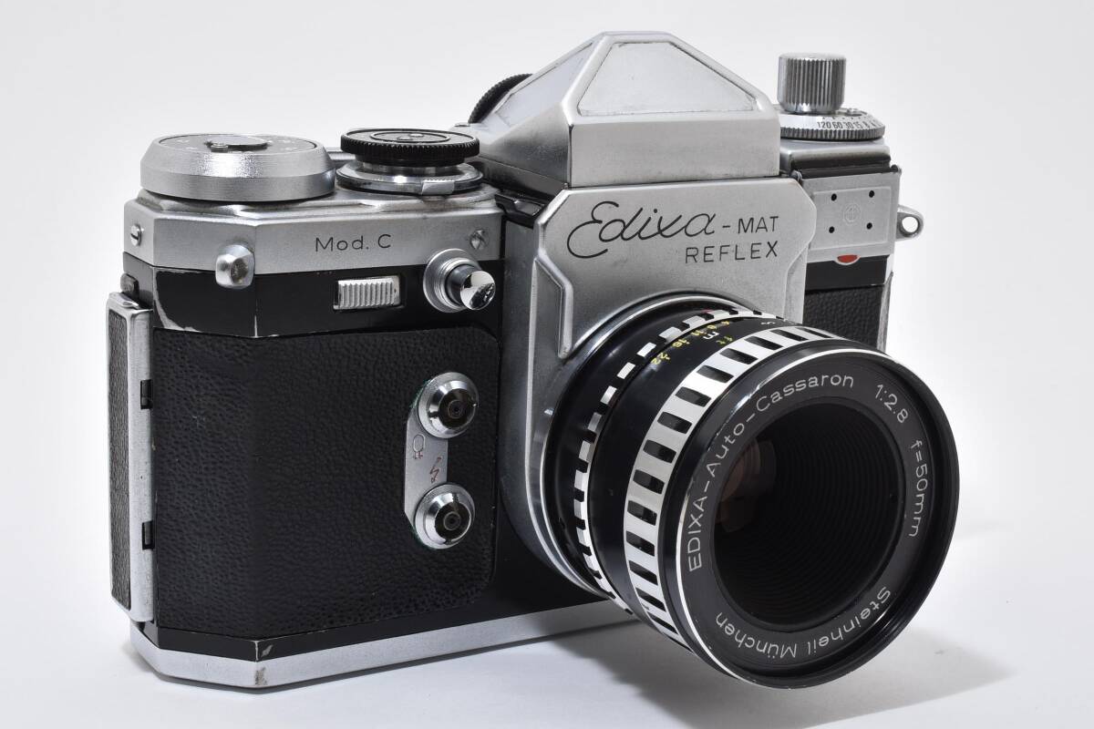 【希少 露出計動作品 レンズセット】Edixa MAT REFLEX/Steinheil Munchen EDIXA-Auto ...