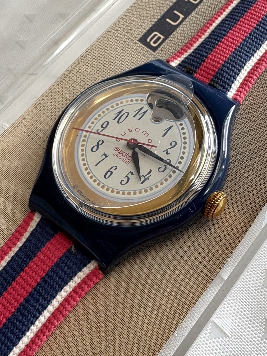 入手困難★ビンテージSwatch ’1994「Time&Stripes 」オートマチック 未使用保管品。 スウォッチ自動巻き /【Buyee ...