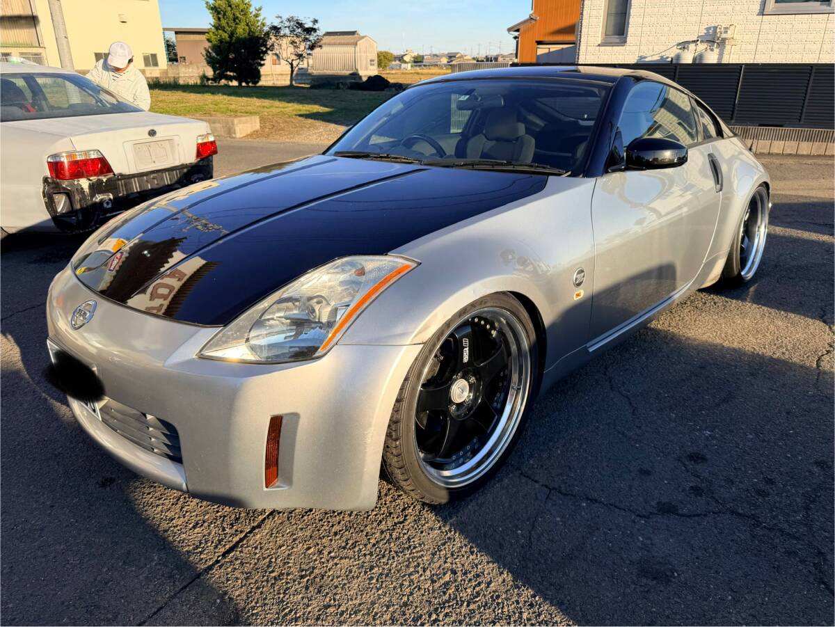 三重県から 日産 フェアレディZ33 H14 車検 R9/3月シルバー 6速 ( JZX100/R32.R33.R34.180SX ...
