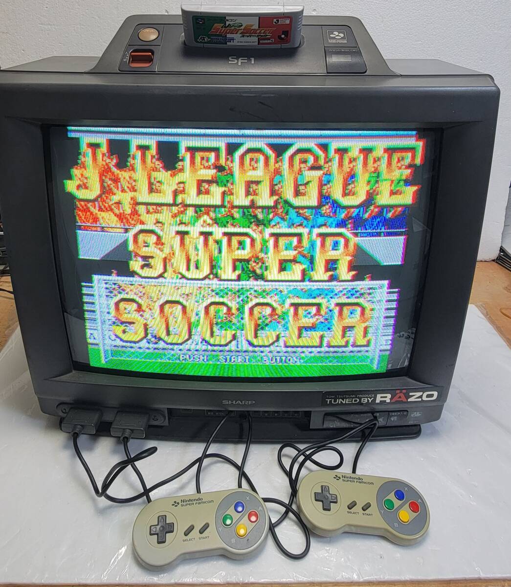 希少SHARP 21G-SF1 スーパーファミコン内臓テレビ シャープ 任天堂 Nintendo 動作品 /【Buyee】 Buyee ...