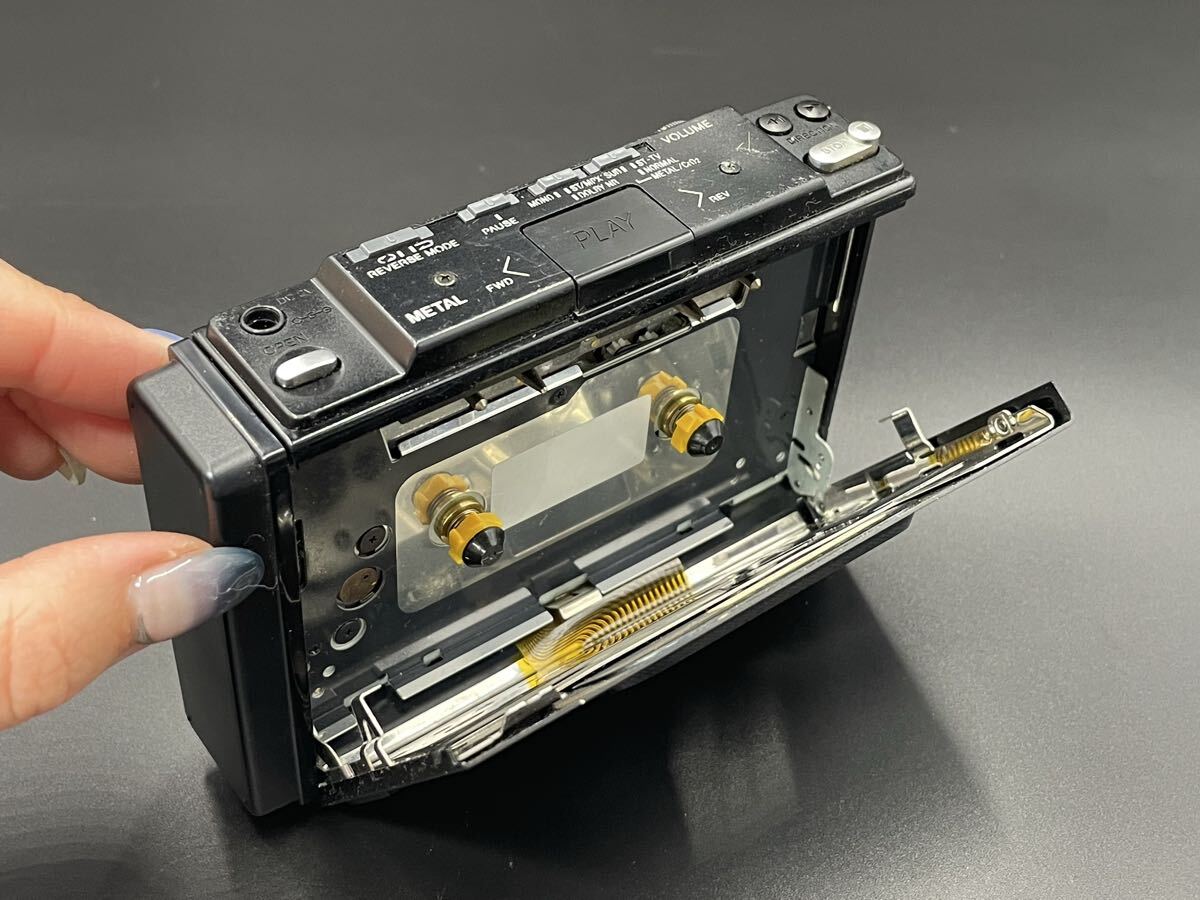 N1-25【未検品】A&D ステレオカセットプレーヤー TX-02 ポータブル TV/FM/AM 3-BAND TUNER オートリバース ...