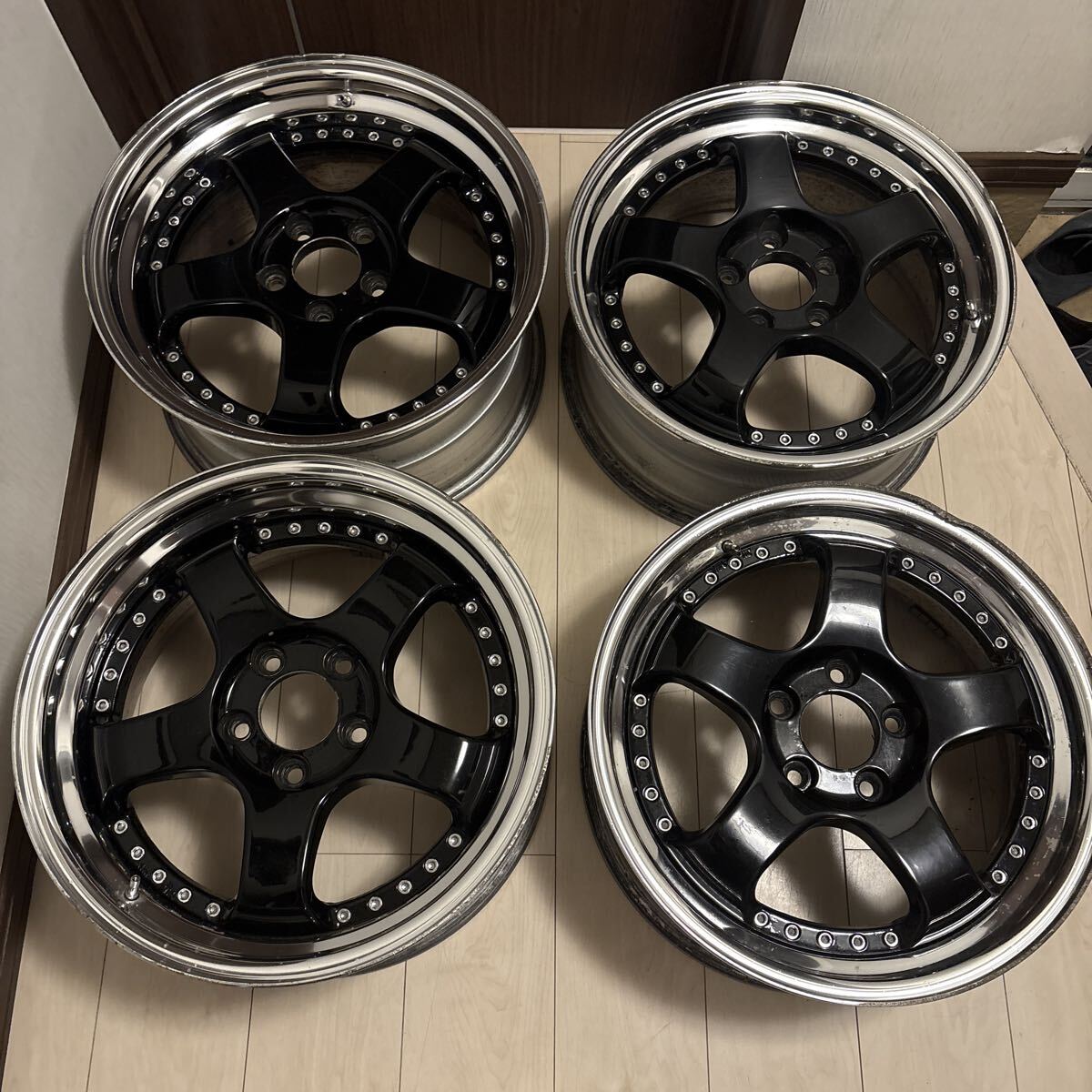 SSR SP1 17インチ 114.3 7.5j 43 Lo 2本 8.5j 43 SL 2本 合計4本セット 手渡し可 /【Buyee ...