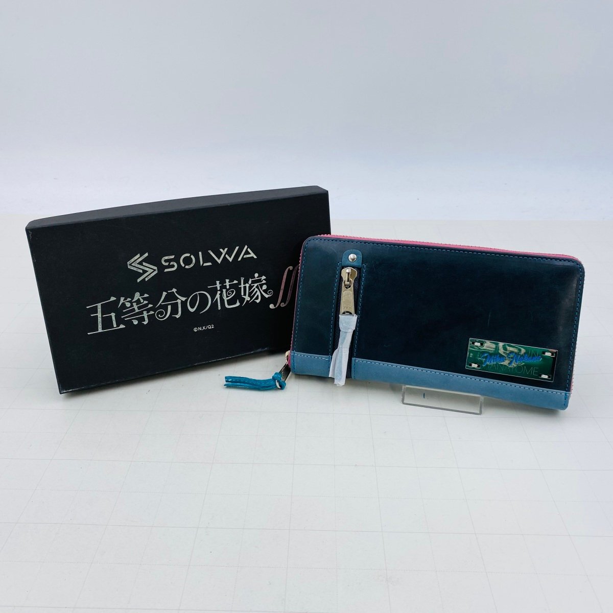 中古品 SOLWA 五等分の花嫁 本革ラウンド財布 中野三玖 /【Buyee】 Buyee - Japanese Proxy Service ...