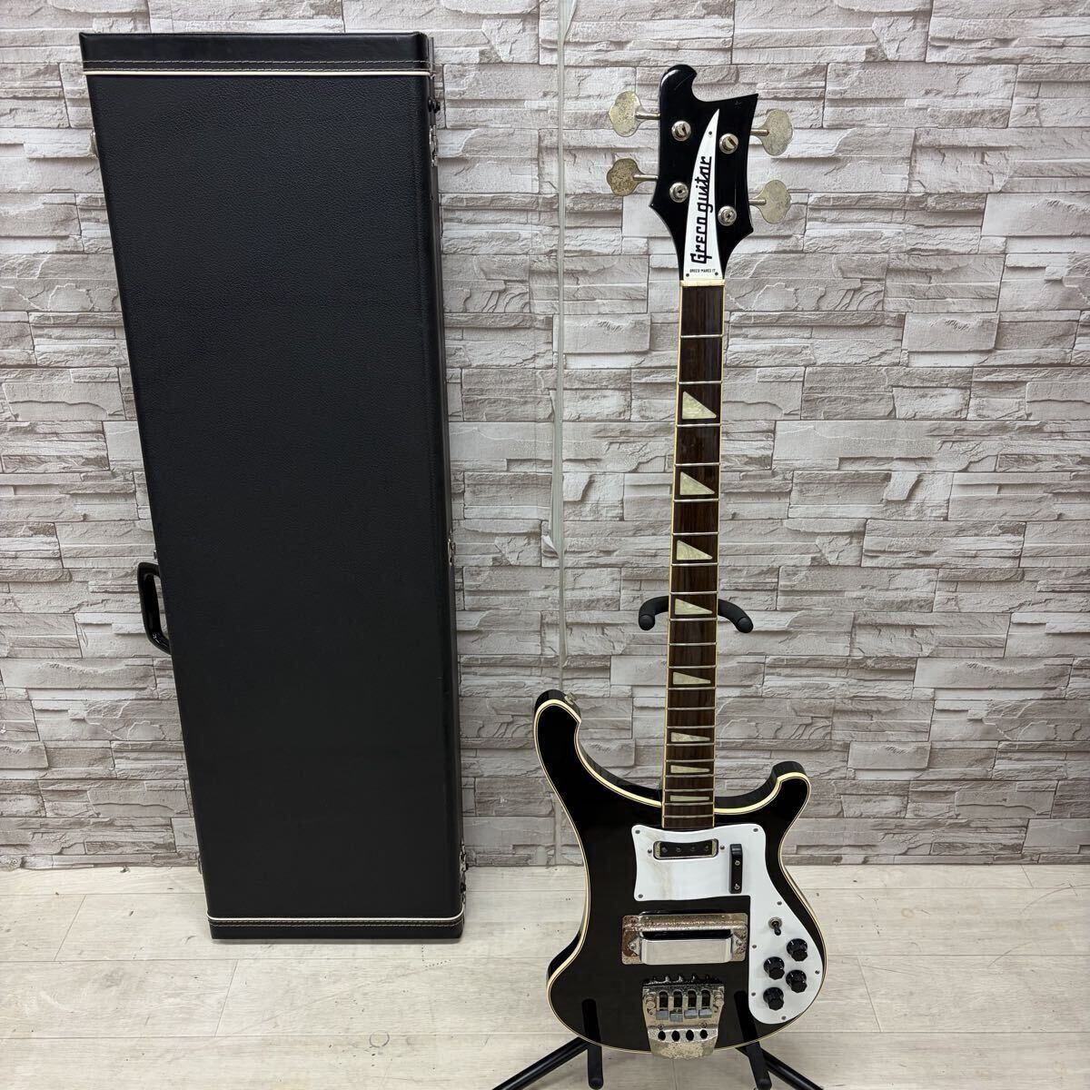 ☆1円〜☆ Greco Guitar グレコ 90年製 ジャパンビンテージ エレキベース Rickenbacker Type RB-85 ...