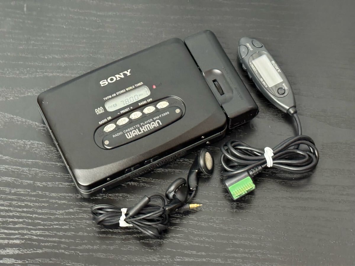 SONY/ソニー/WM-FX999(ブラック)/カセットプレーヤー/カセットウォークマン/WALKMAN/ /【Buyee】 Buyee ...