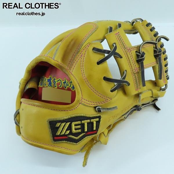ZETT/ゼット PRO STATUS ORDER/プロステイタス グラブ オーダー 硬式 内野手 右投げ グローブ/グラブ BPG-PRO ...