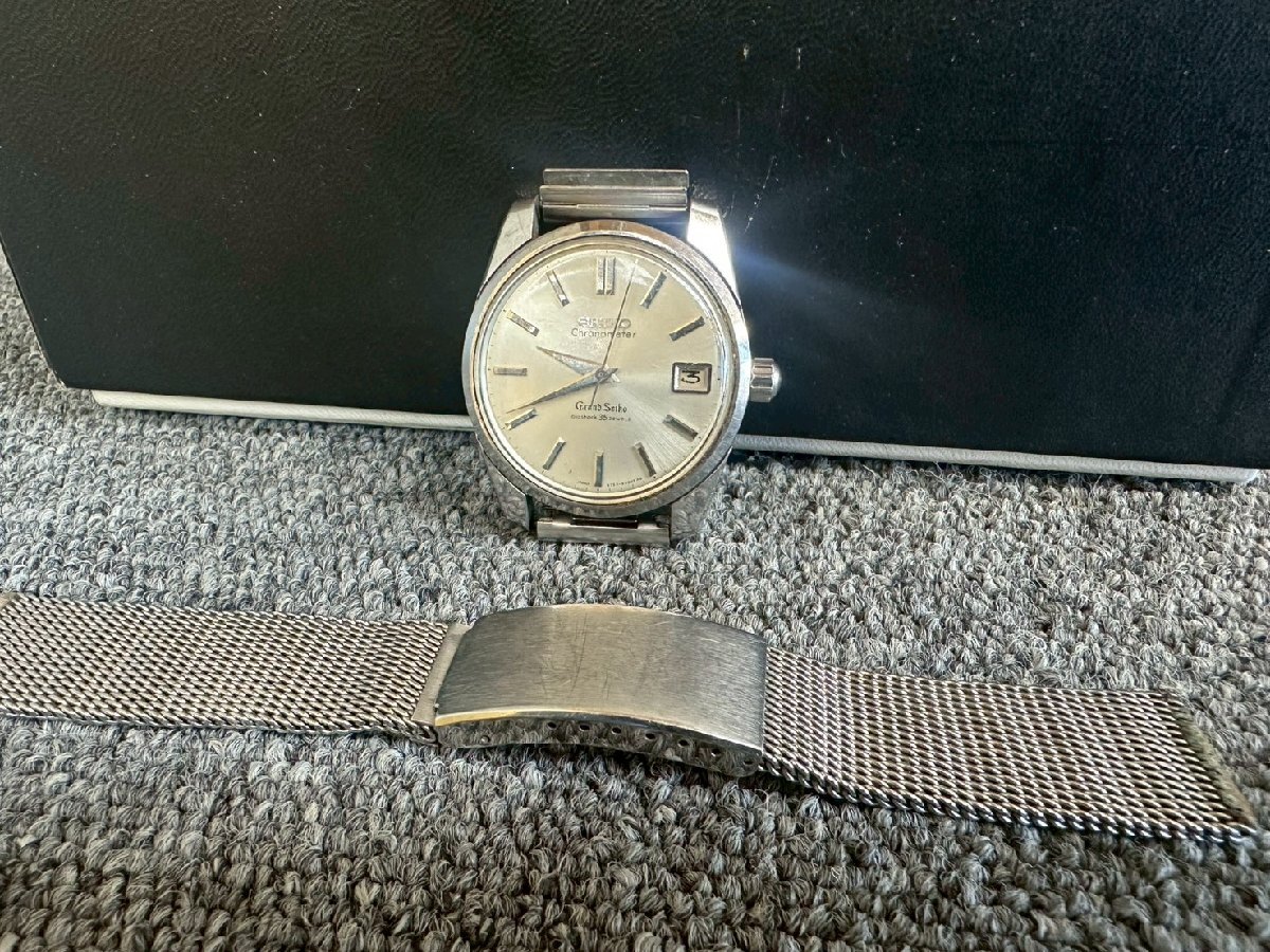 NA100287 GRAND SEIKO グランドセイコー Chronometer クロノメーター デイト 5722-9990 腕時計 ...