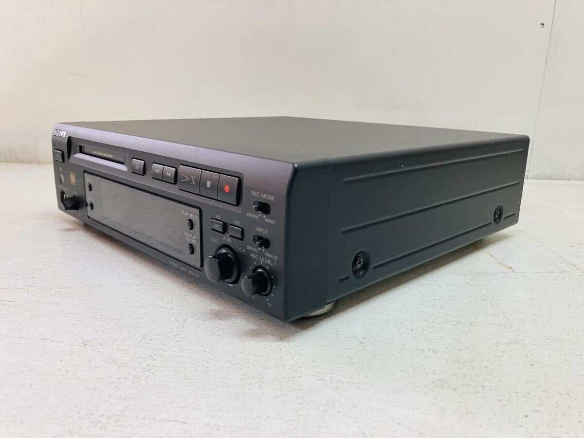 k1104-07★SONY MDデッキ MDS-S37 ミニディスクレコーダー 通電確認済 オーディオ機器 リモコン付箱付説明書付 /【Buyee】 Buyee - Japanese ...