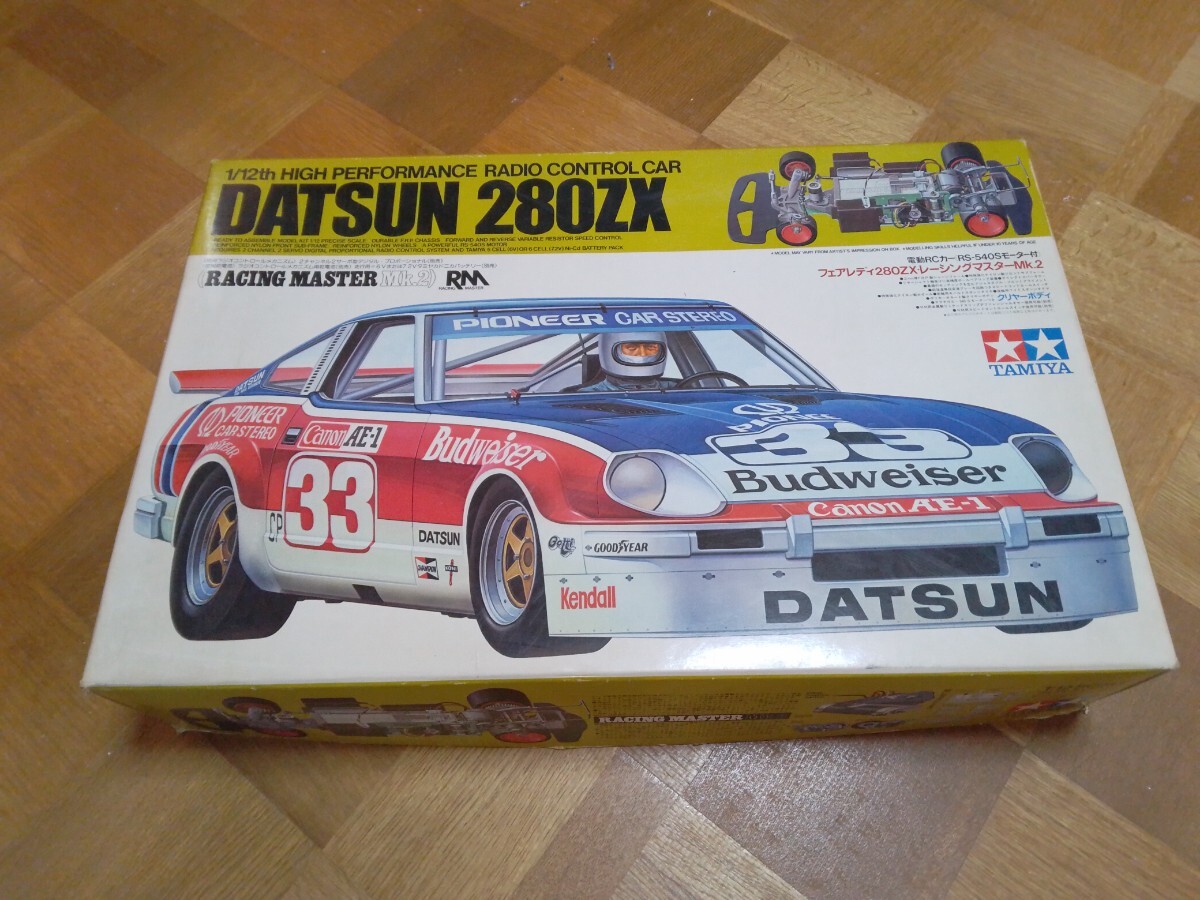 【ビンテージ】★絶版 TAMIYA 1/12RC DATSUN 280ZX タミヤ フェアレディ 280ZX レーシングマスターMk.2 ...