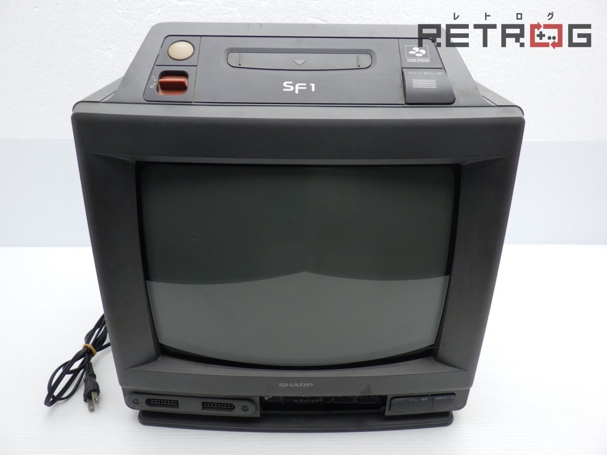 シャープ 14型ブラウン管テレビ スーパーファミコン内蔵テレビ 14G-SF1 スーパーファミコン SFC スーファミ /【Buyee ...